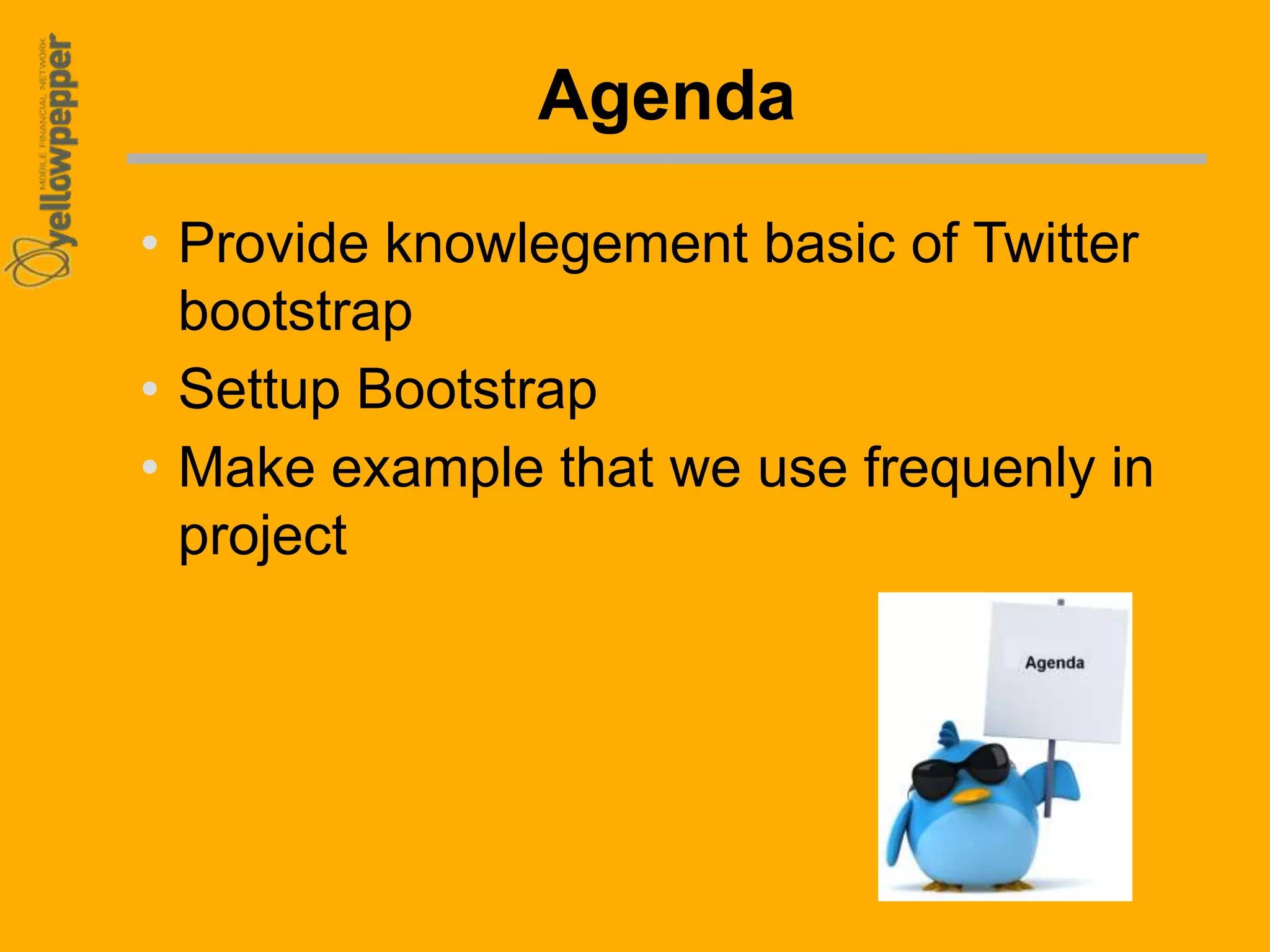 Twitter Bootstrap Presentation Pptx