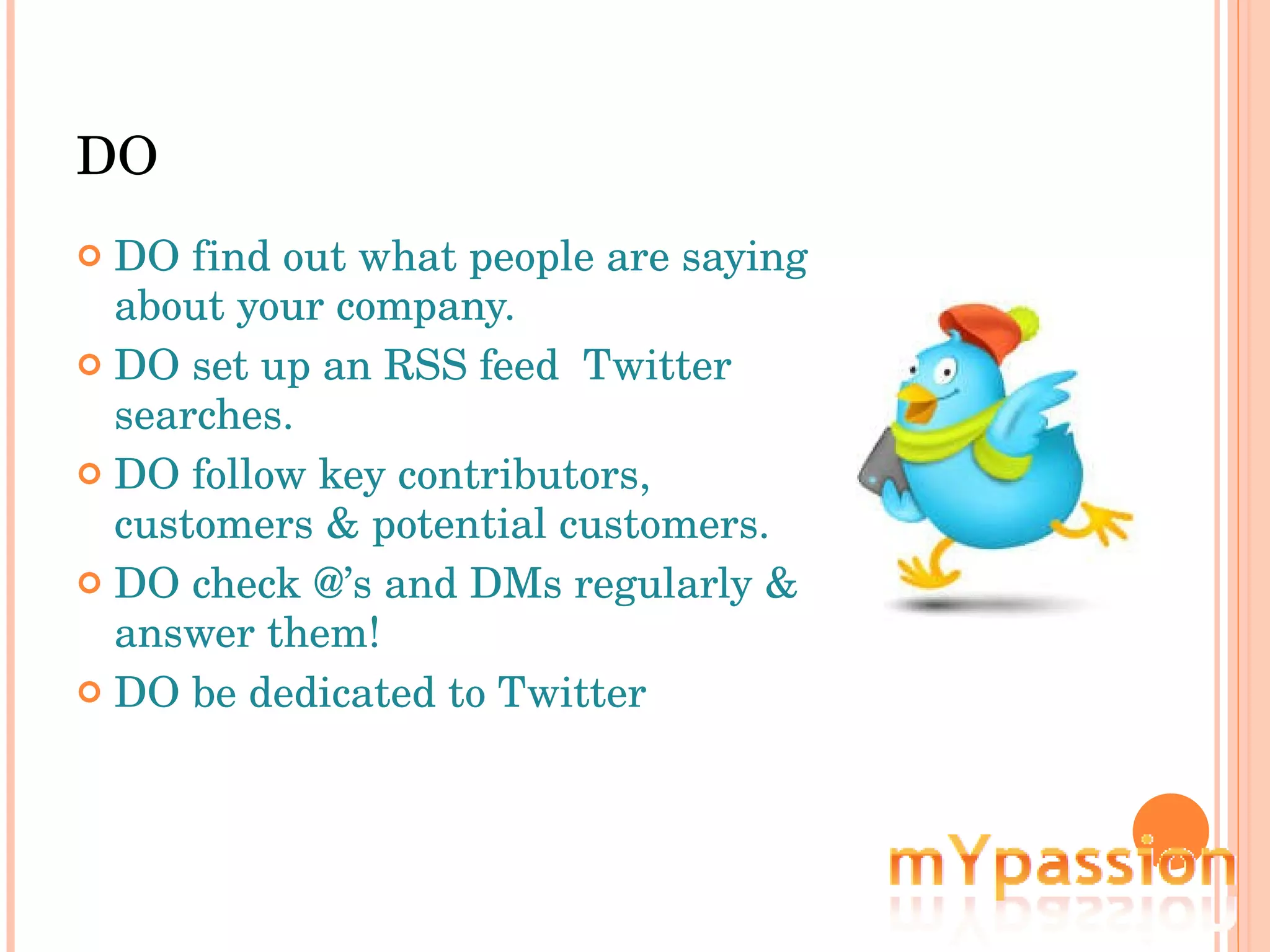 Twitter Guide Cheat Sheet | PPT