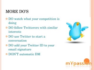 Twitter Guide Cheat Sheet | PPT