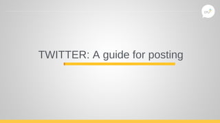 Twitter Posting | PPT