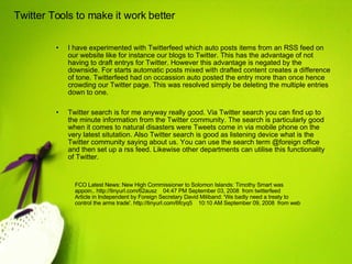 Twitter Ppt Presenation | PPT