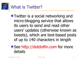 Twitter Slides | PPT