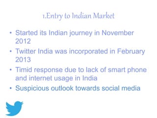 Twitter the indian story | PPT