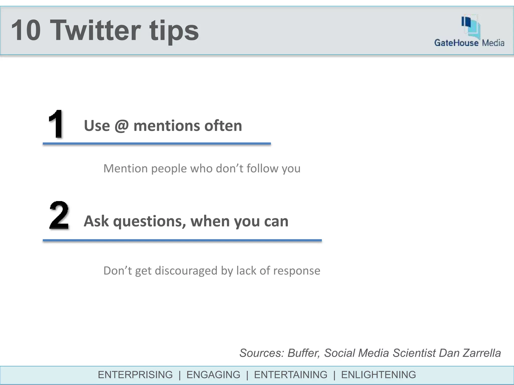 Twitter tips | PPT