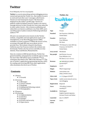 Twitter wikipedia | PDF