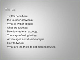 Twitter 2 | PPT