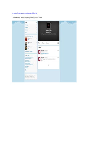 Twitter account | DOCX