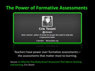 Twitter and formative assessments | PPTX