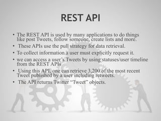 Twitter api | PPTX