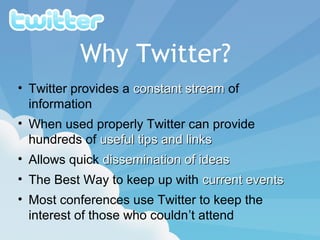 Twitter as PD | PPT