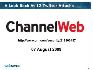 Twitter Attacks | PDF