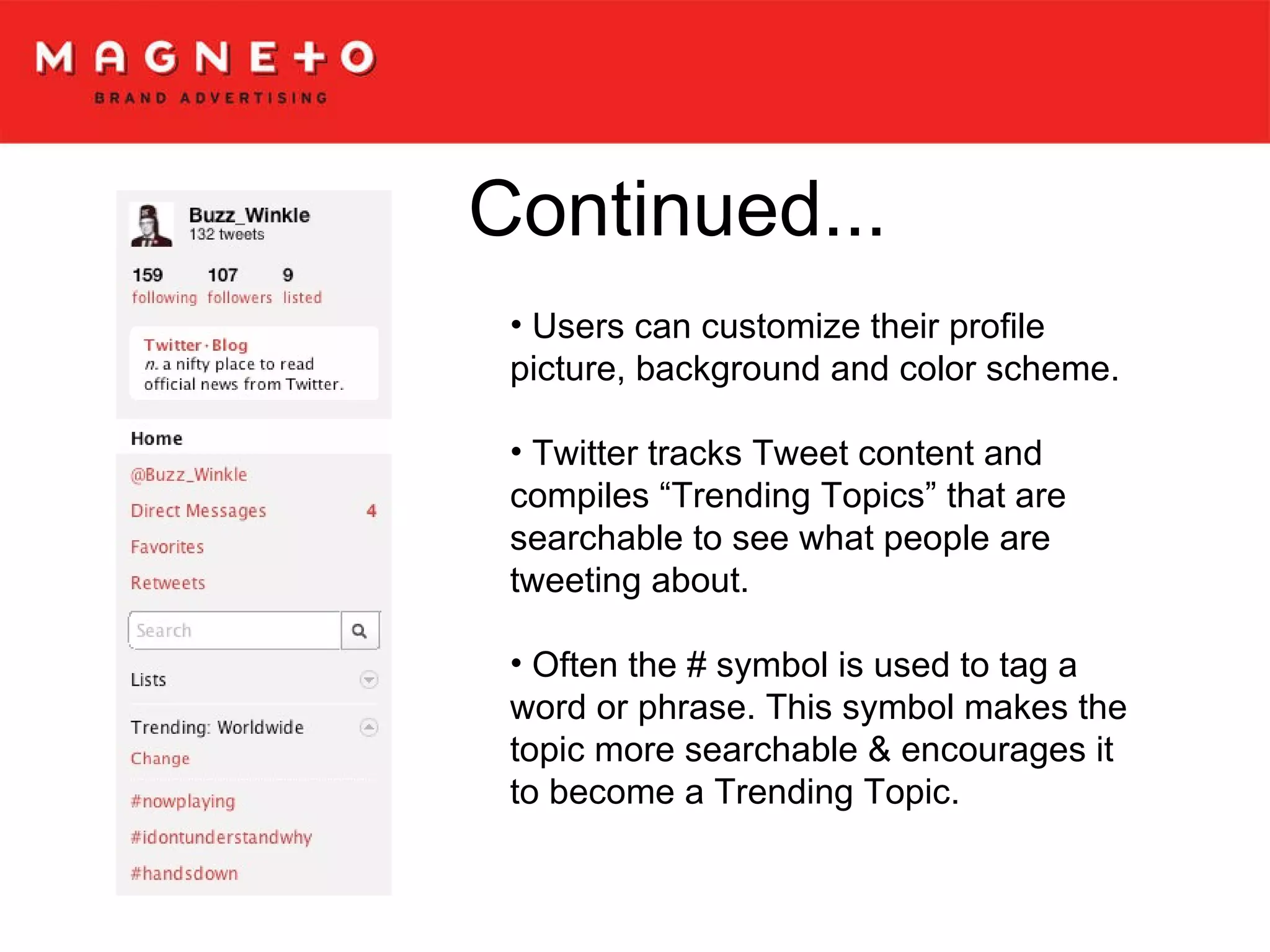 Twitter Basics | PPT