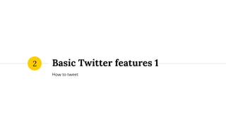 Twitter basics | Twitterin perusteet | PPT