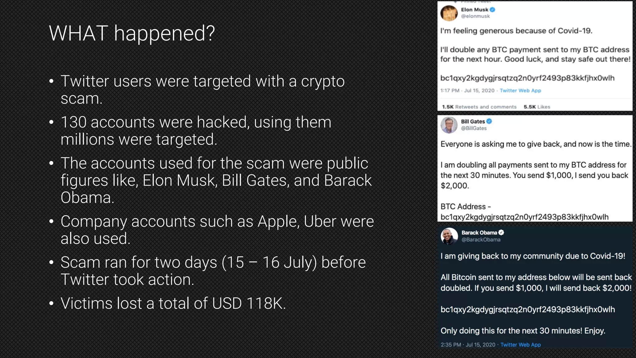 Twitter bitcoin scam_jul_2020 | PDF