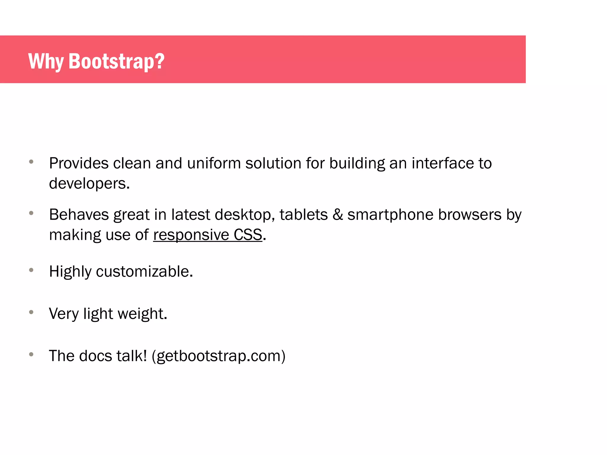 Twitter bootstrap and Drupal | PPT