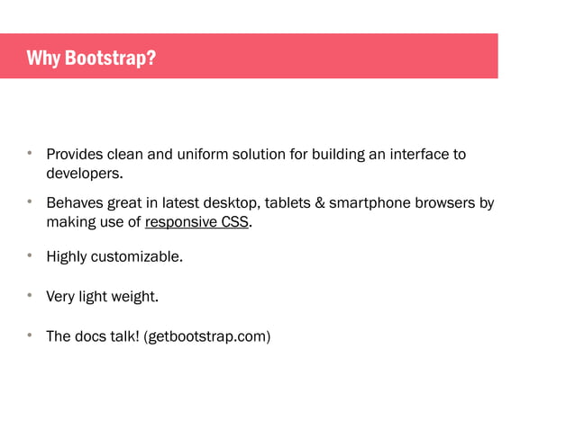 Twitter bootstrap and Drupal | PPT