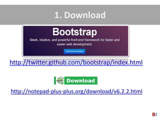 Twitter bootstrap 101 | PPTX | Web Development | Internet