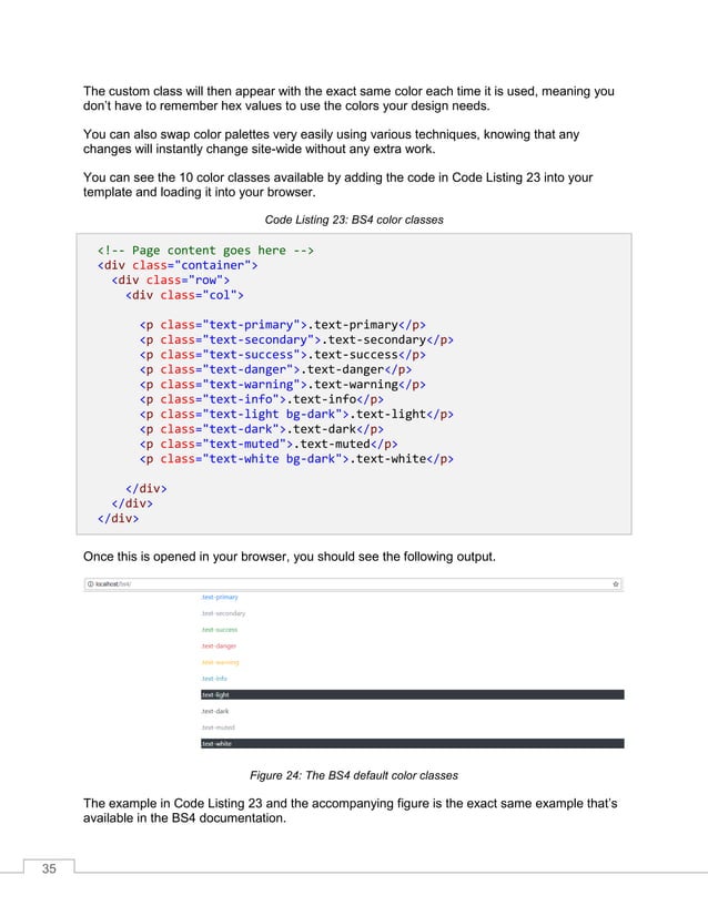 Twitterbootstrap4 succinctly | PDF
