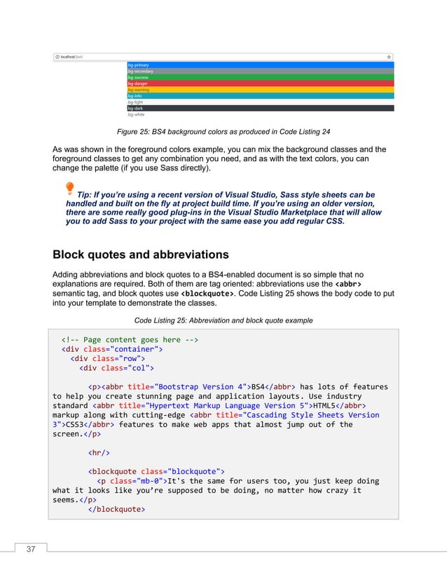 Twitterbootstrap4 succinctly | PDF