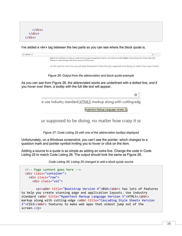 Twitterbootstrap4 succinctly | PDF