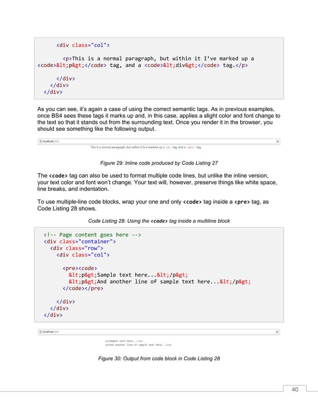 Twitterbootstrap4 succinctly | PDF