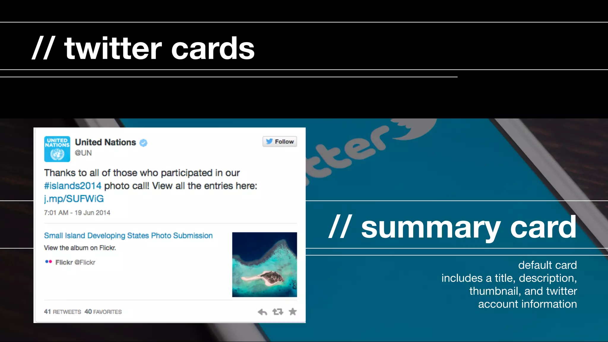 Twitter Cards 101 | PPT
