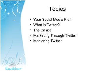 Intro to Twitter | PPT