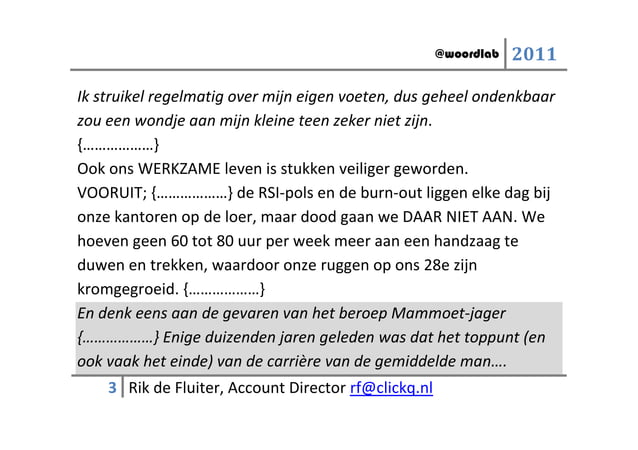 Twittercops speech @ Politie Korps Rotterdam | PPT