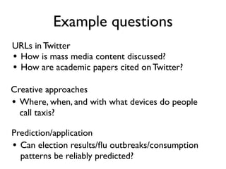 Collecting Twitter Data | PDF
