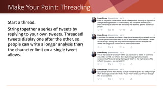 Twitter as a Research Megaphone | PPT