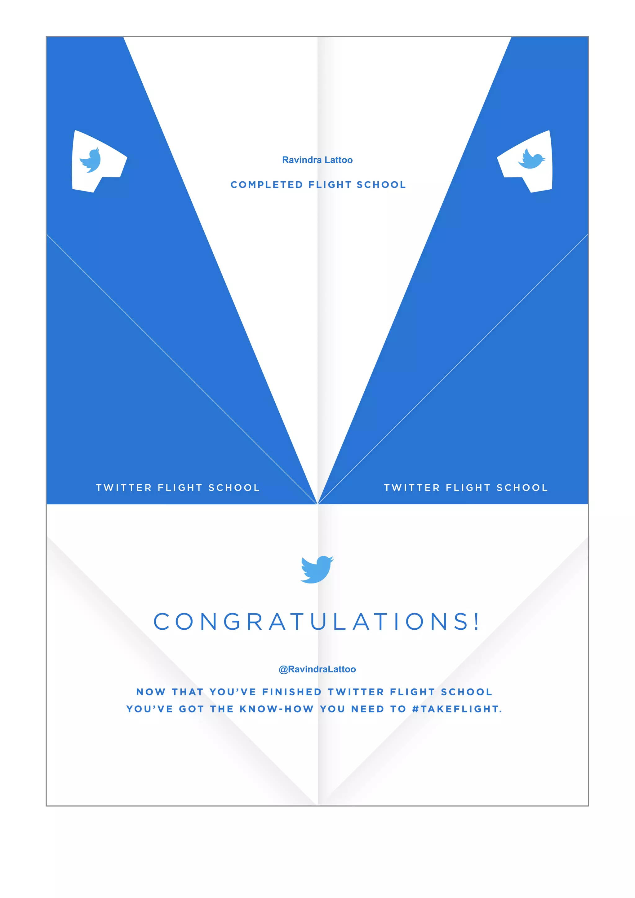Twitter flight school | PDF