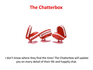 Twitter Follower Personality Types | PPTX