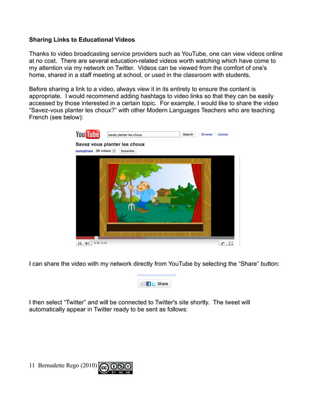 Twitter for teachers a professional development tool | PDF