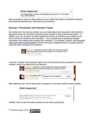 Twitter for teachers a professional development tool | PDF