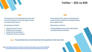 Twitter group presentation | PPT