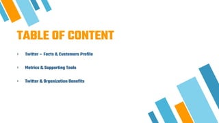 Twitter group presentation | PPT