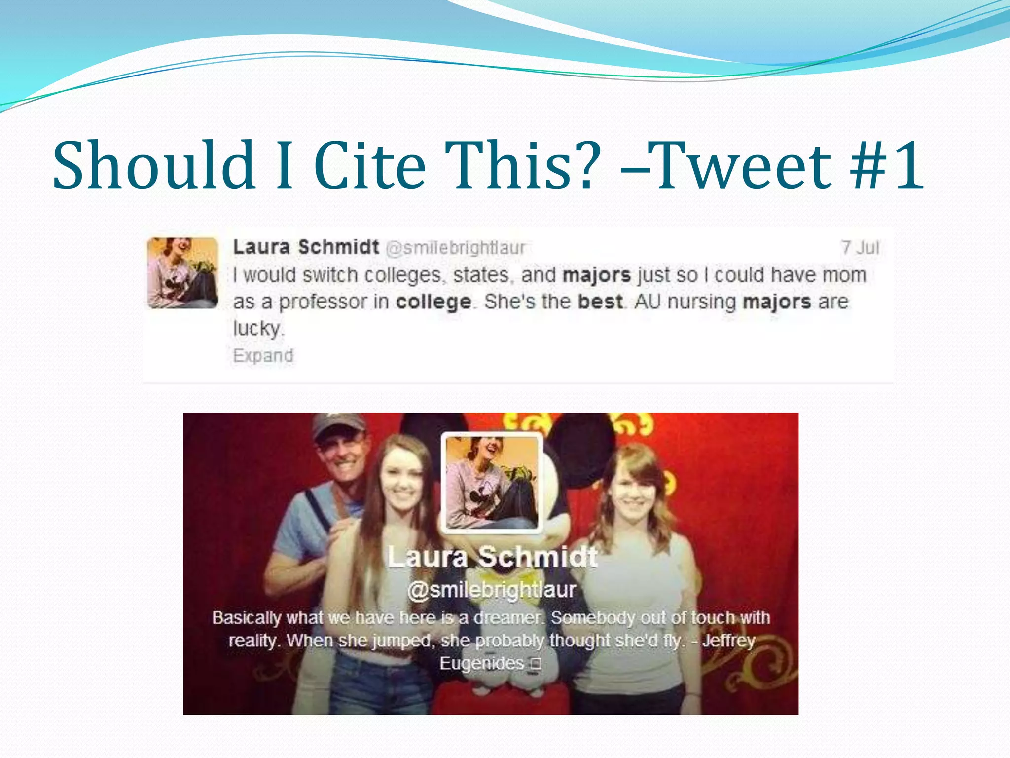 Twitter in the classroom | PPT