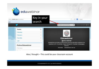 Multiple Ways to Use Twitter in the Classroom | PDF | Social Networking ...