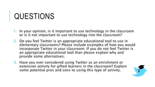 Twitter in the Classroom | PPT