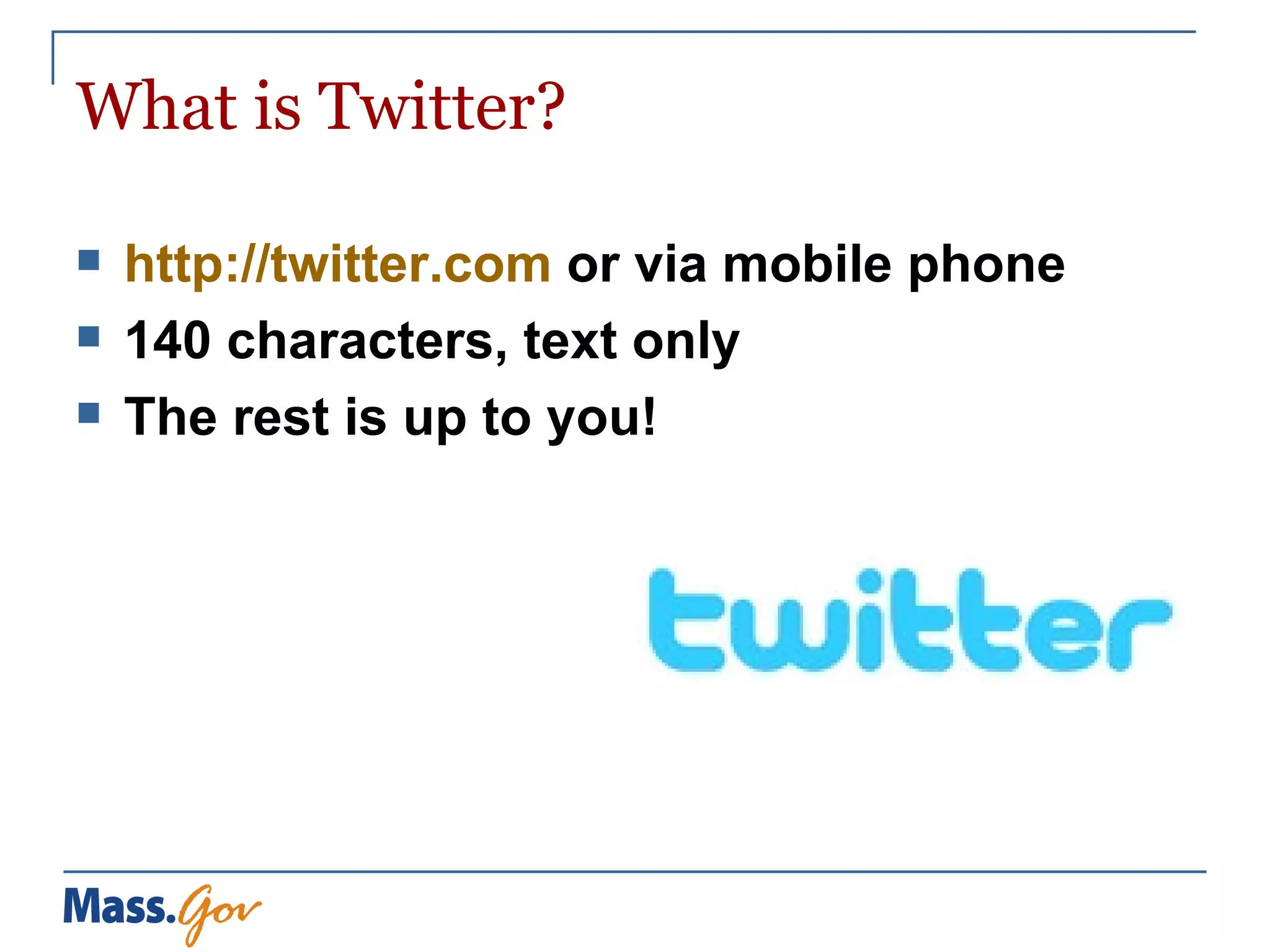 Twitter Introduction | PPT