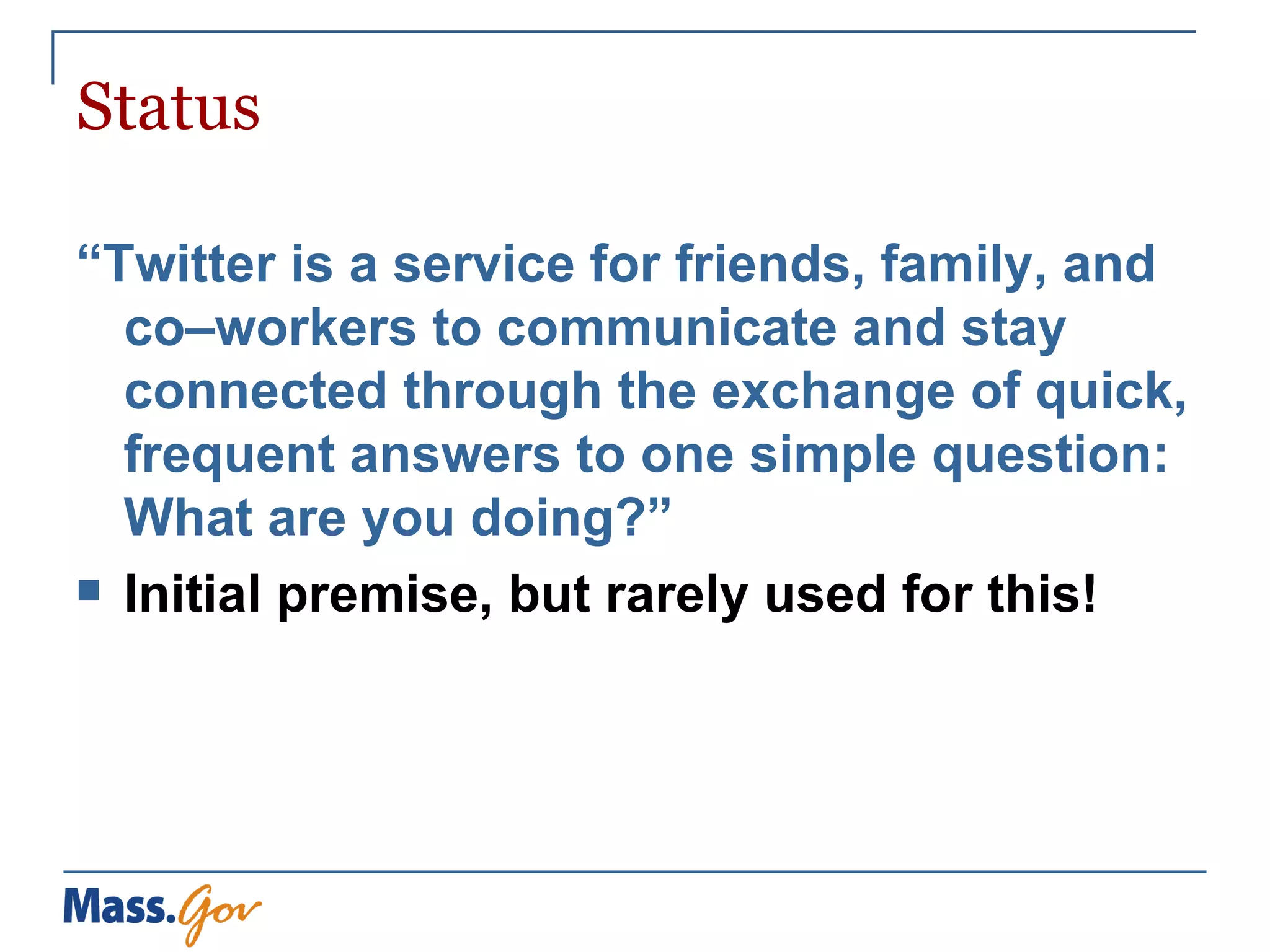 Twitter Introduction | PPT