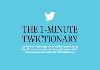 Twitter jargon slideshow | PPT