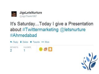 Introduction to twitter marketing - presentation | PPTX