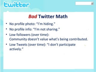 Twitter Math | PPT