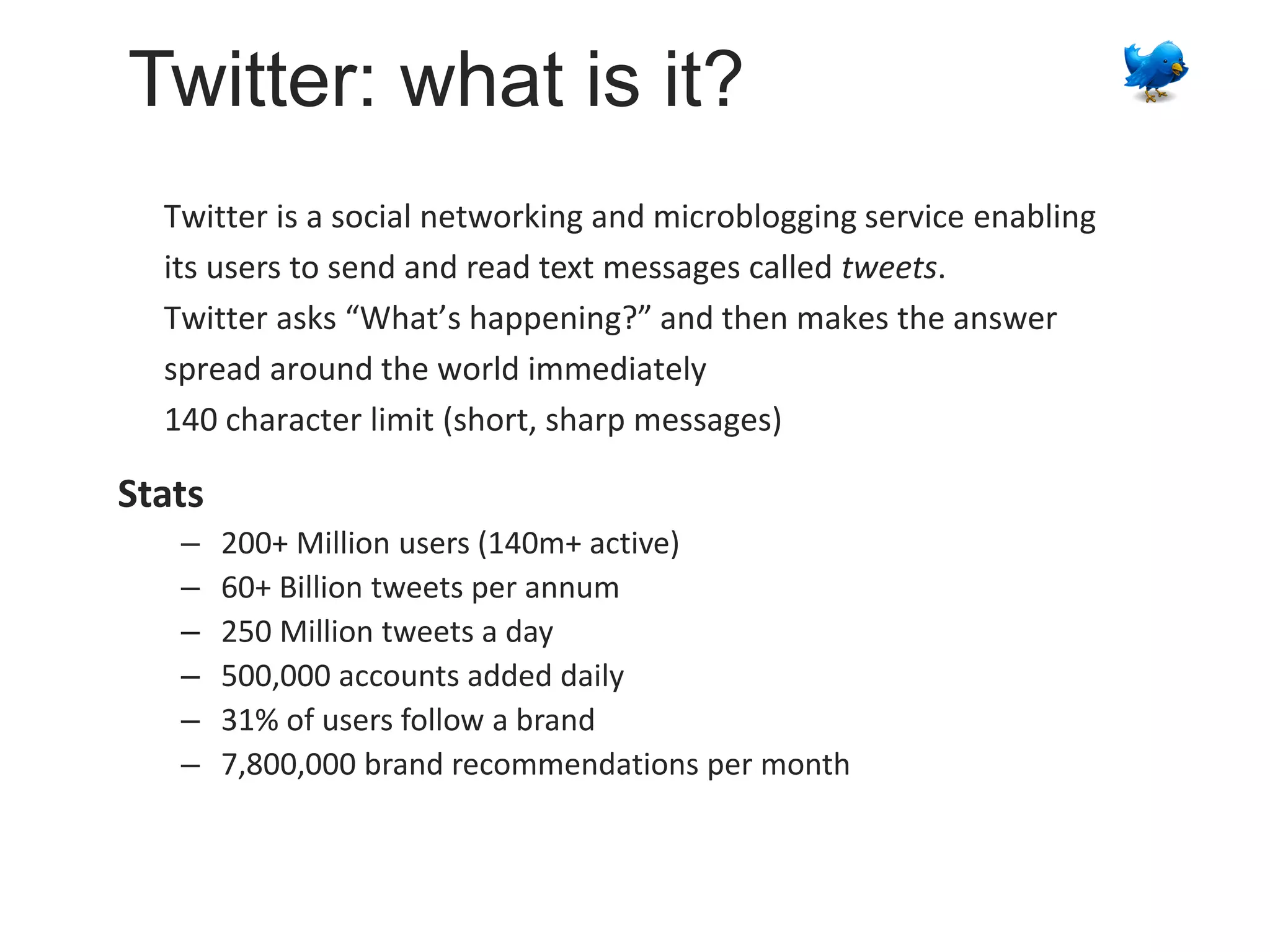 Twitter Starter Guide: How to, tips and instructions | PPT