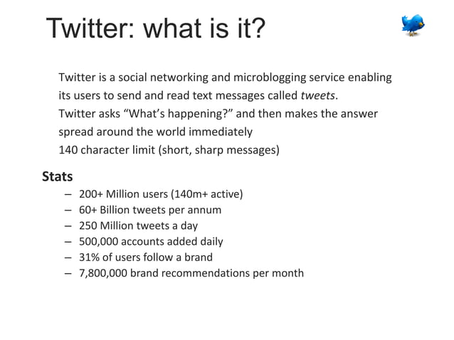 Twitter Starter Guide: How to, tips and instructions | PPT