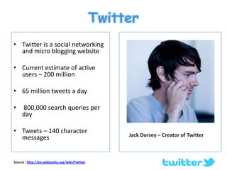 Twitter and youth | PPTX