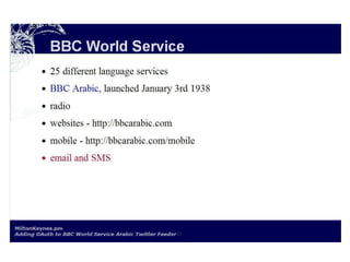 BBC World Service Twitter OAuth Perl | PPTX