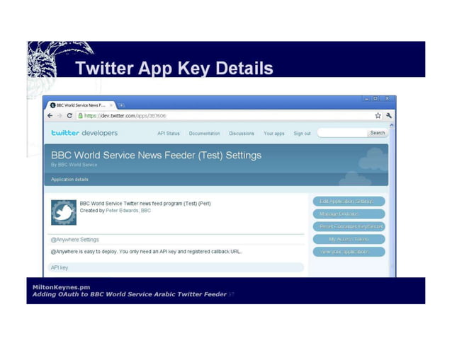 Twitter oauth | PPTX