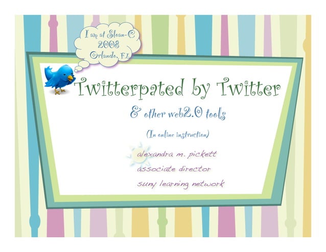 Twitterpated by Twitter | PPT